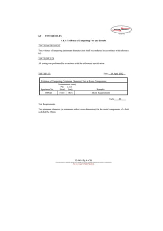 ISO Testing Report-1 | PDF