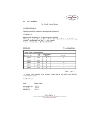 ISO Testing Report-1 | PDF