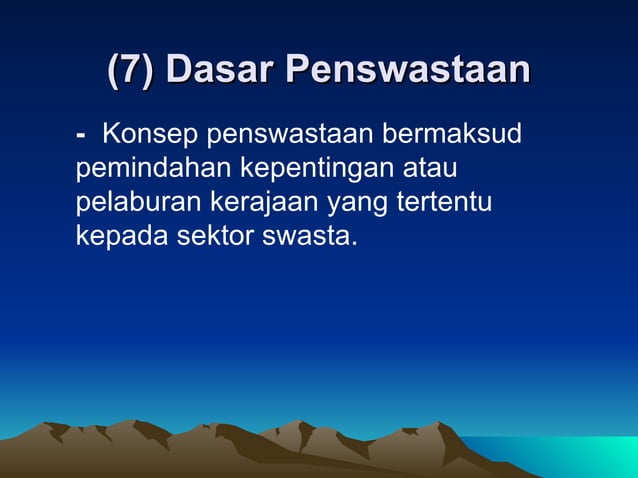 (10) dasar dasar kerajaan malaysia | PPT