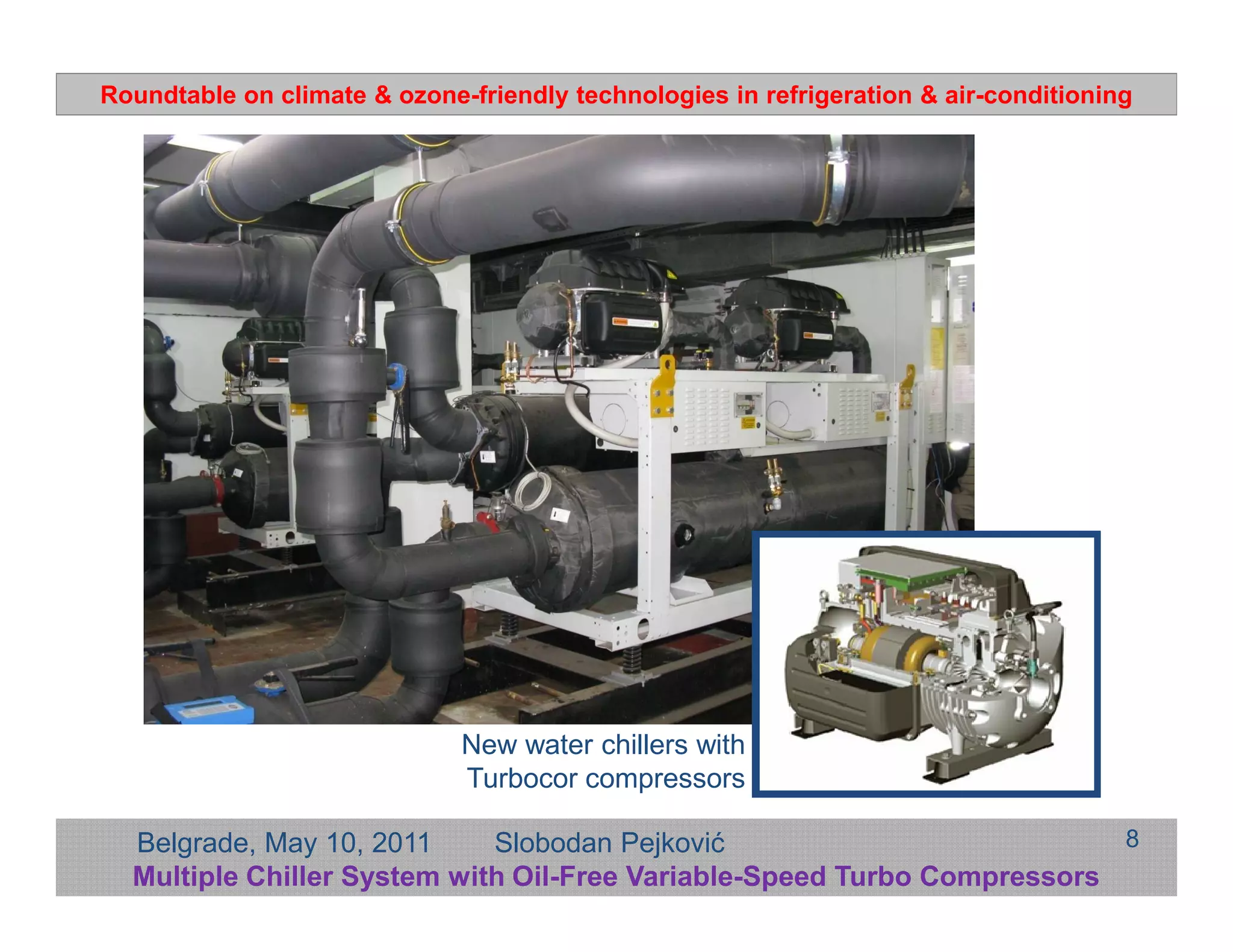 Data centar cooling using multiple chiller system with r134a | PDF