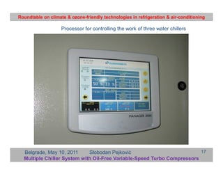 Data centar cooling using multiple chiller system with r134a | PPT