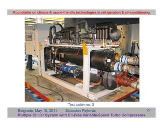 Data centar cooling using multiple chiller system with r134a | PPT