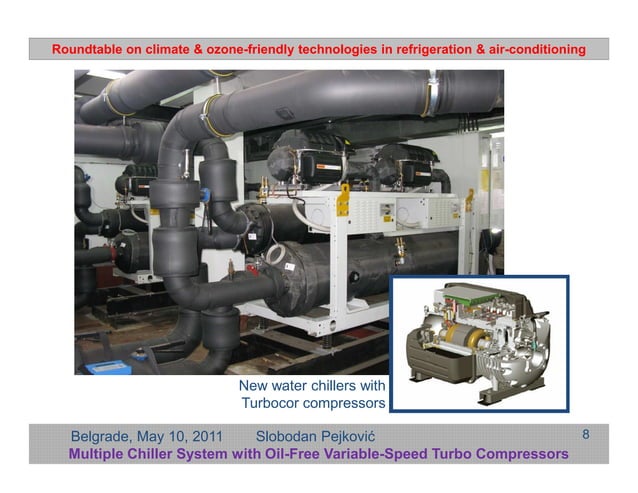 Data centar cooling using multiple chiller system with r134a | PPT