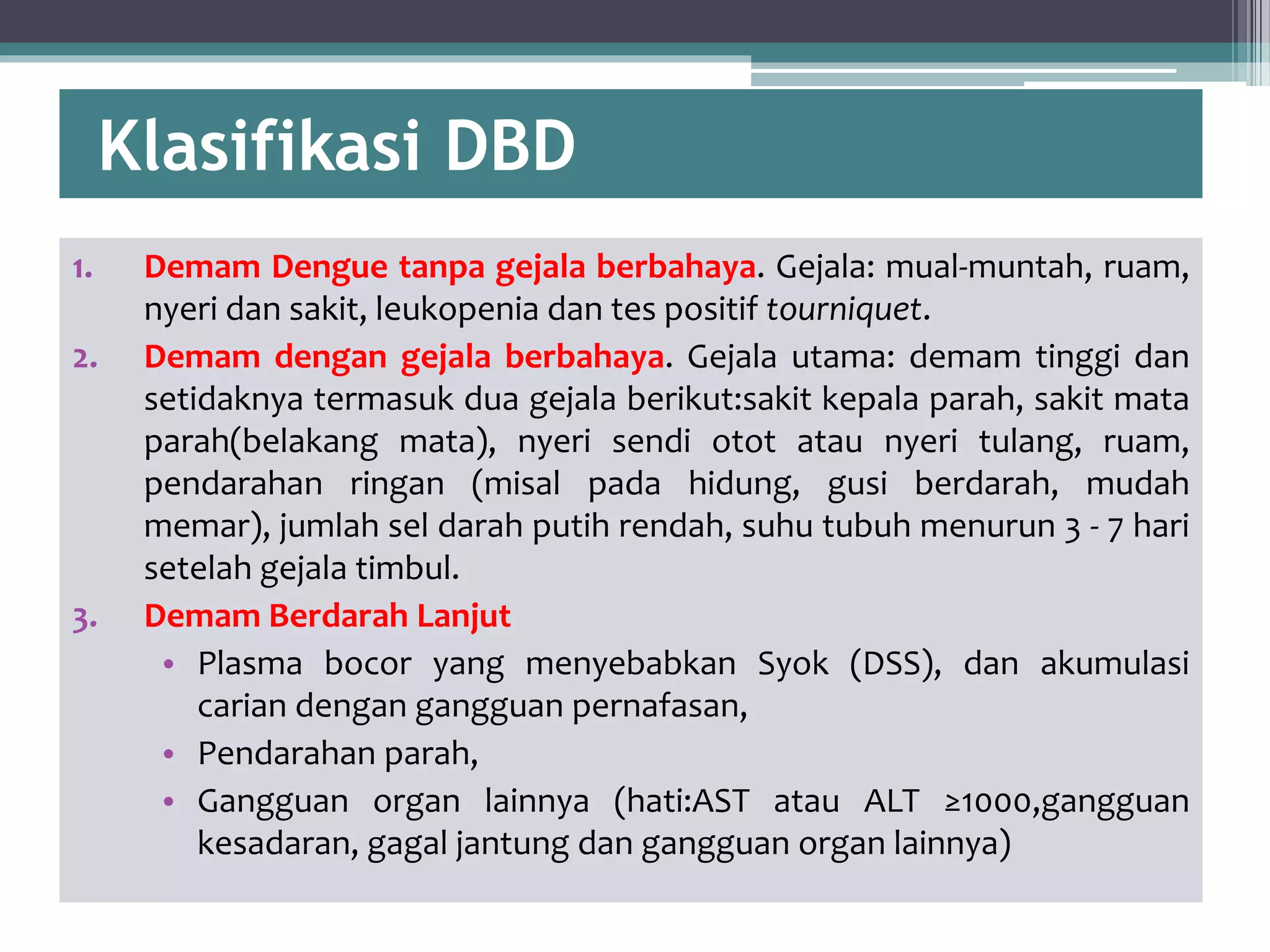 BAB 10 EPidemiologi Penyakit Menular Demam Berdarah Dengue | PPTX
