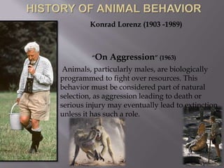 History of Animal Behavior1 | PPTX
