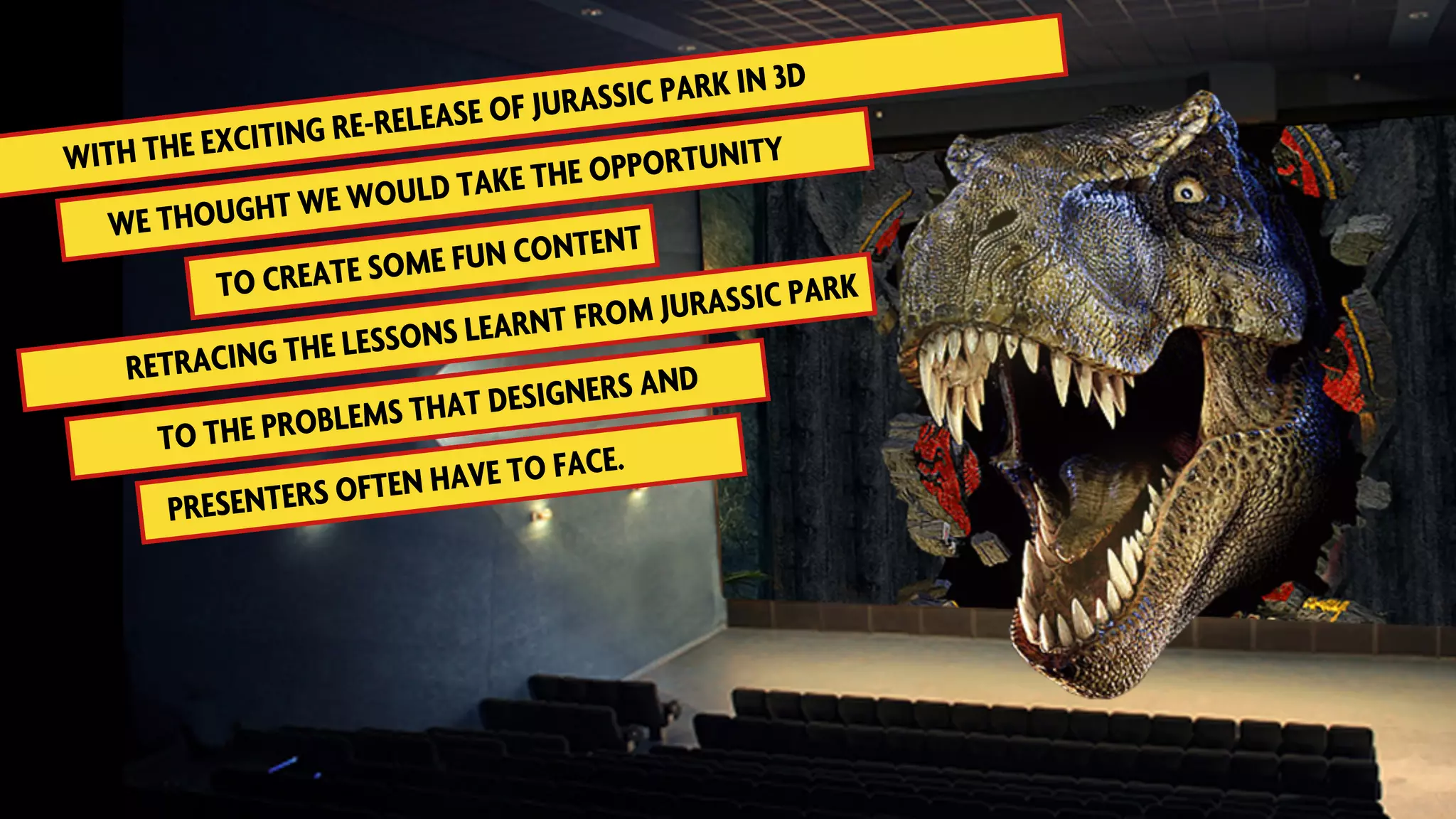 12 design lessons learnt from jurassic park | PPT