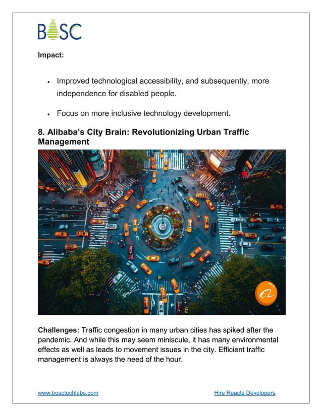 10 Detailed Artificial Intelligence Case Studies 2024 | BOSC TECH | PDF