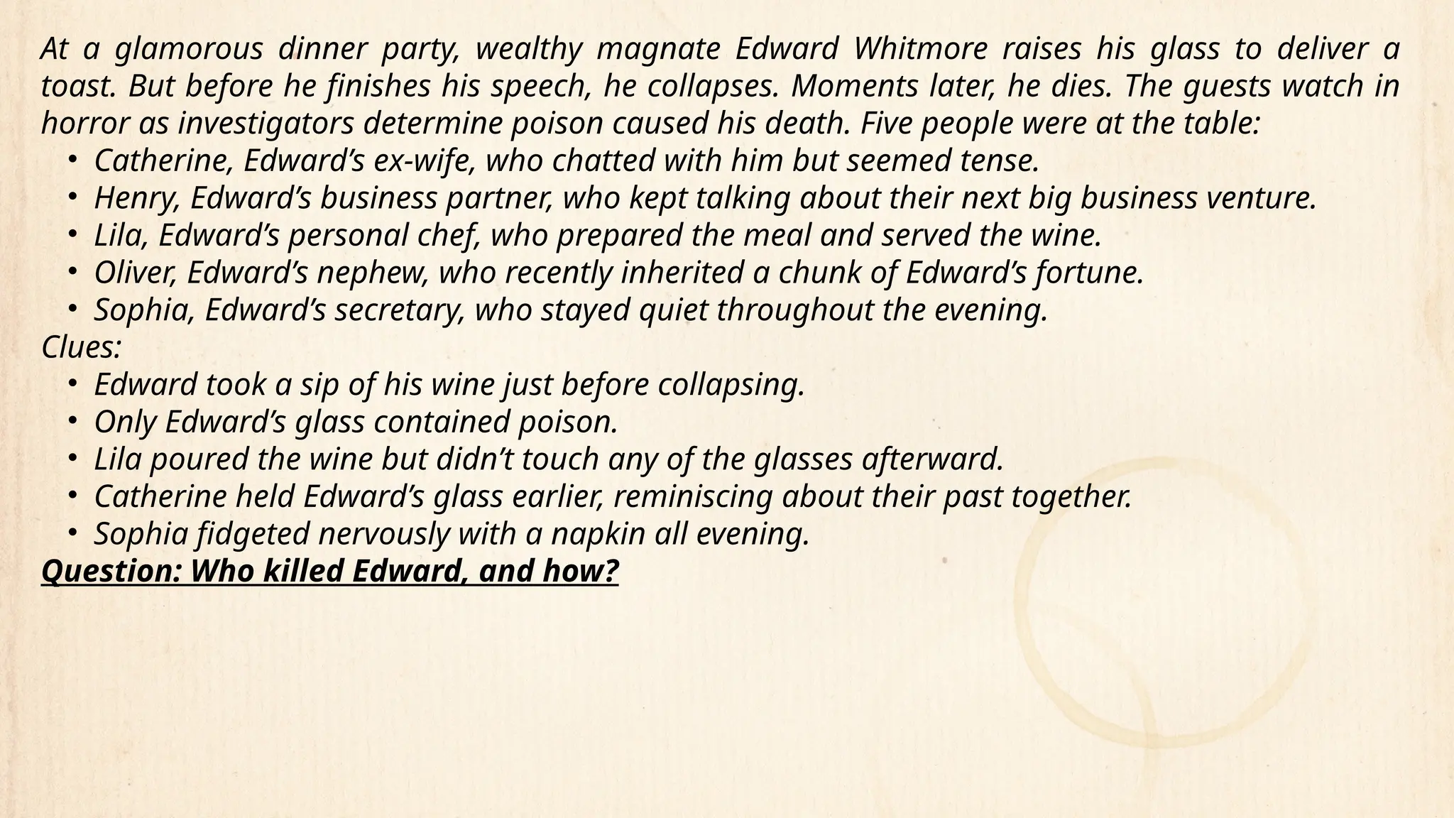 Read like a detective - 10 Detective Story.pptx