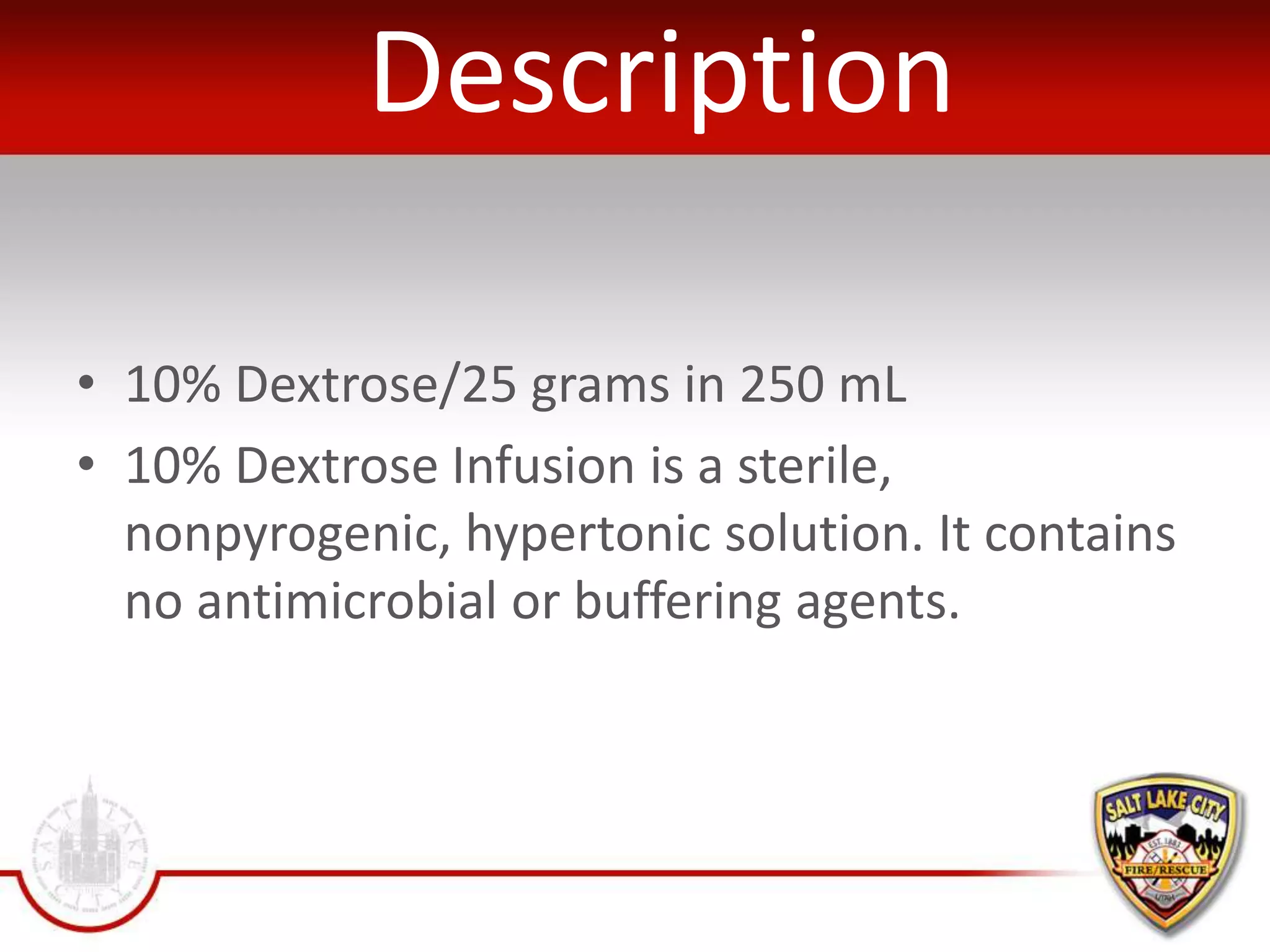 10% dextrose usb | PPTX