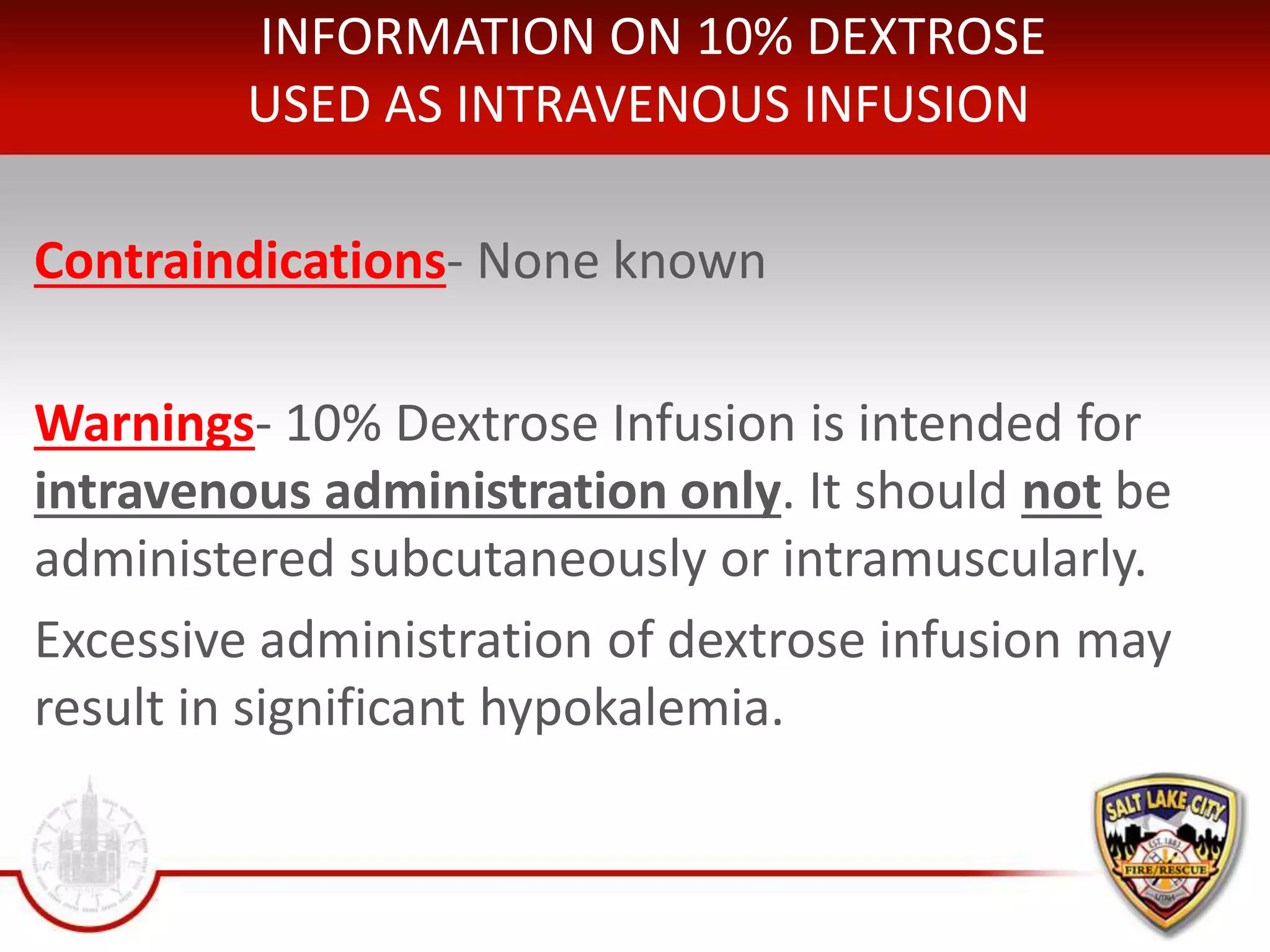10% dextrose usb | PPTX
