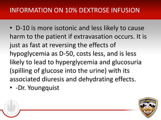 10% dextrose usb | PPT