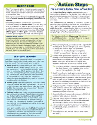 10 dietary fiber fda chart | PDF