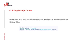 Objective-C vs Swift: 10 Differences | PPT