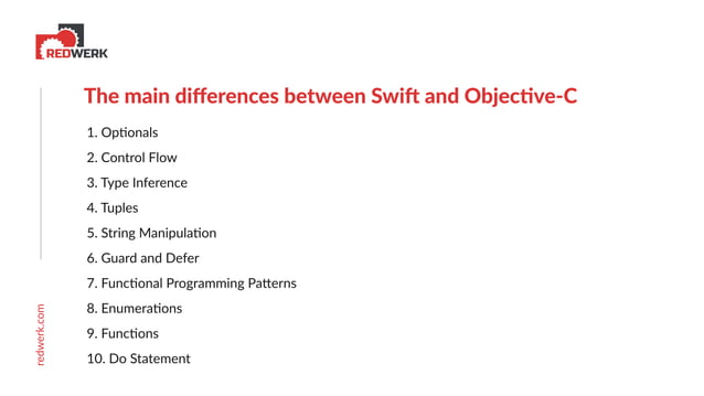 Objective-C vs Swift: 10 Differences | PPT
