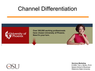 (10)Differentiation New Services | PPT | Marketing and Advertising ...