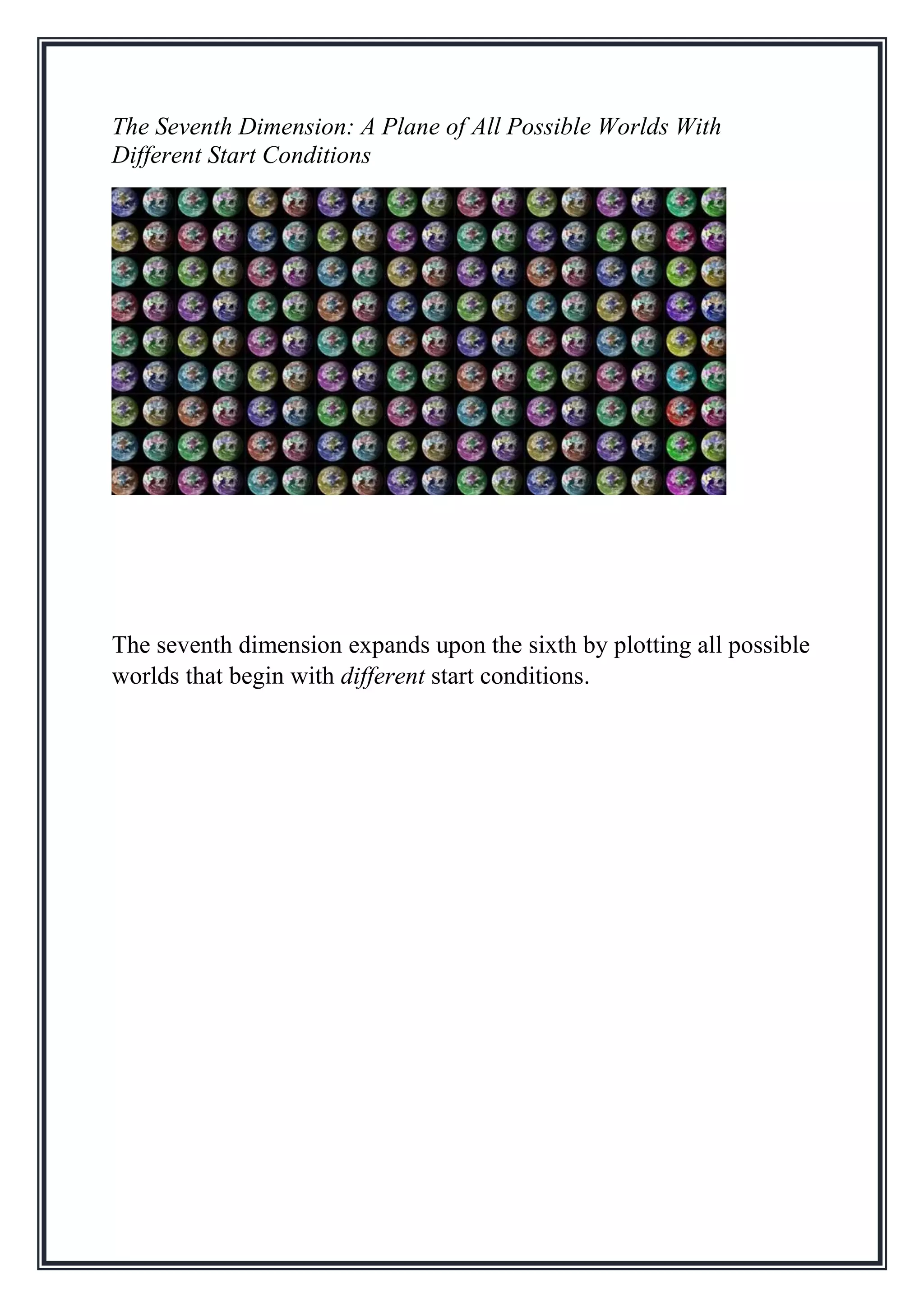 10 Dimensions of Reality By.Dr.Mahboob ali khan Phd | PDF