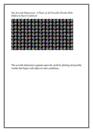10 Dimensions of Reality By.Dr.Mahboob ali khan Phd | PDF