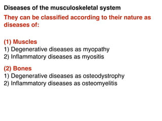 10 diseases of musculoskeletal system | PDF | Bone and Joint Conditions ...