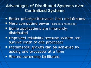 Distributed Systems | PPT
