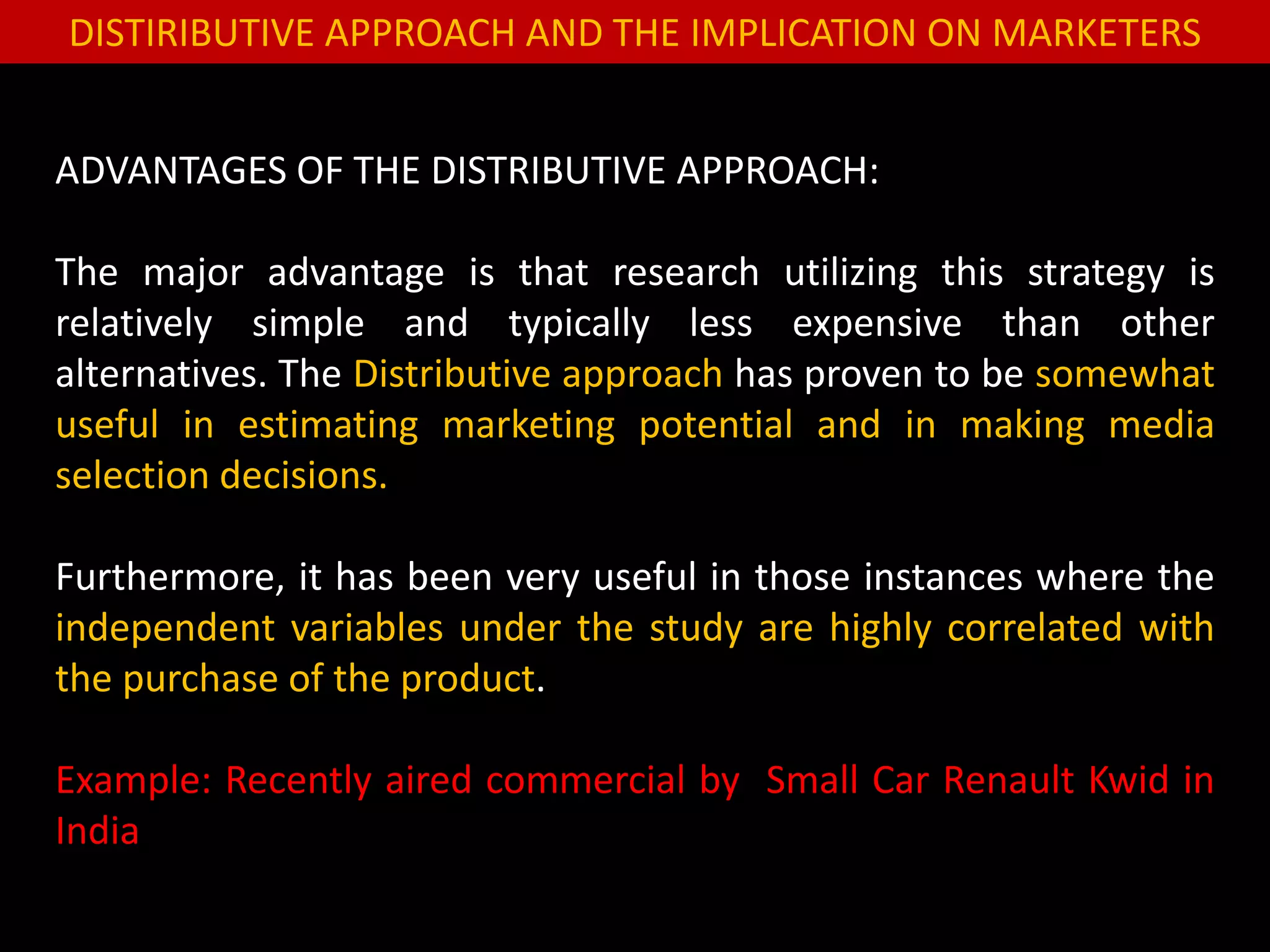 10 distributive approach 2015 | PPSX