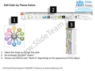 10 diverging stages planning process diagram charts and power point ...