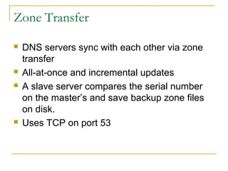 DNS – Domain Name Service | PPT