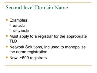 DNS – Domain Name Service | PPT
