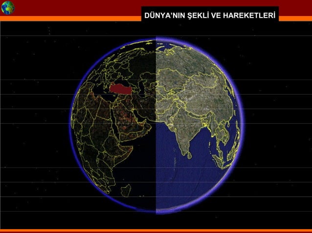 dünya'nin şekli̇ ve hareketleri̇ | PPT