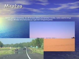 10 įdomiausių gamtos reiškinių | PPT