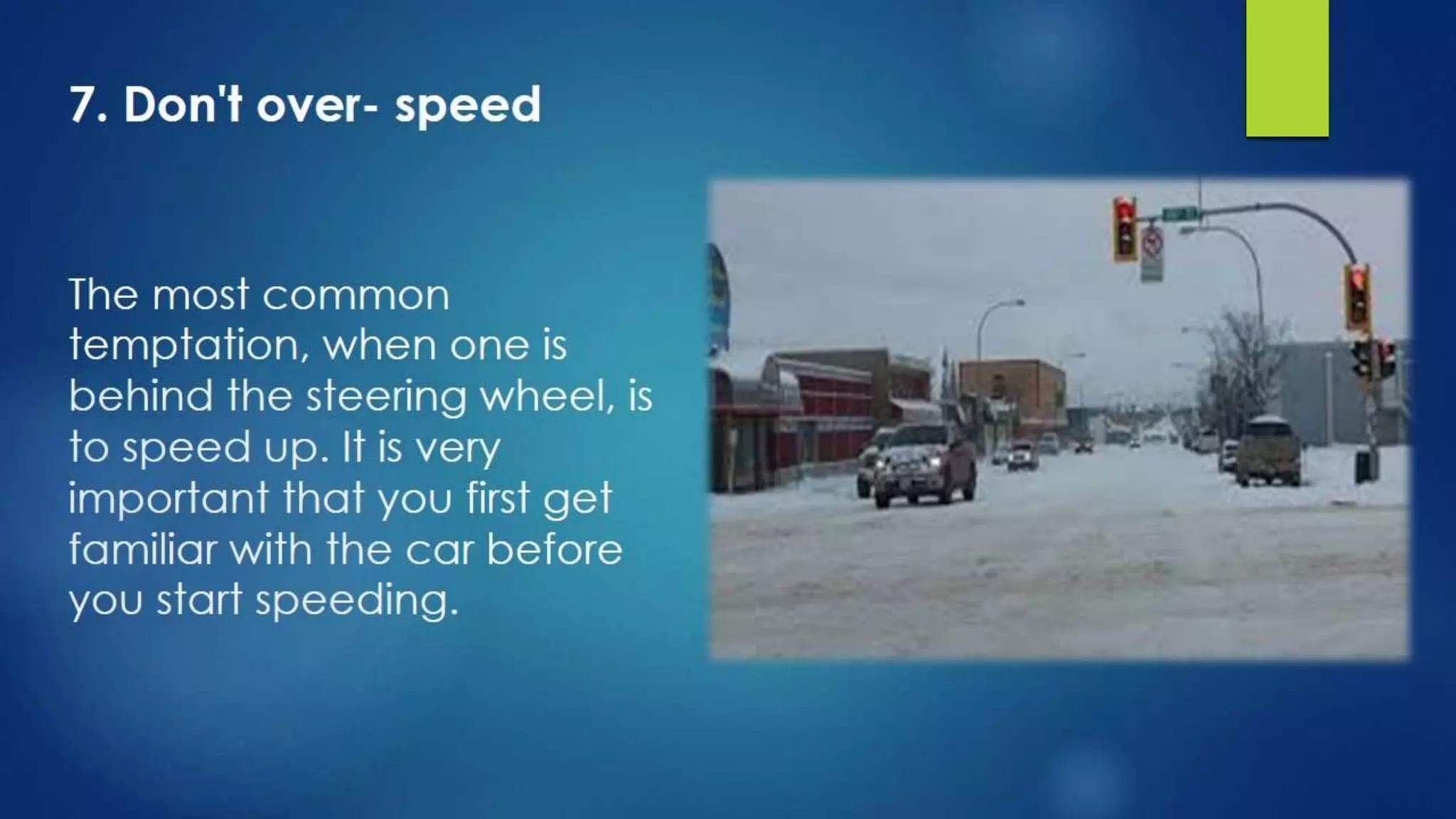 10 driving tips for new learners | PPTX
