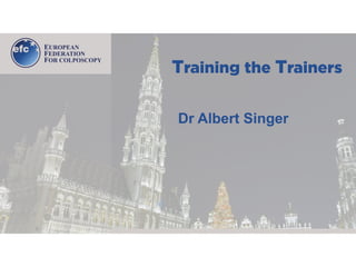 Albert Singer - E-learning and distance learning. How we supervise it | PPT
