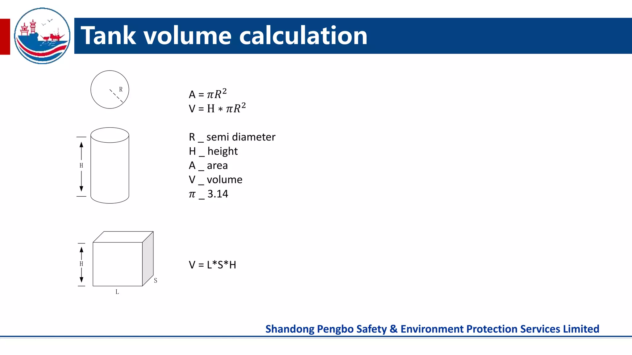 10 DTL flow rate and tank volume calculation.pptx