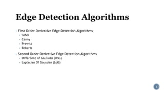 Sobel Edge Detection Using FPGA | PPT