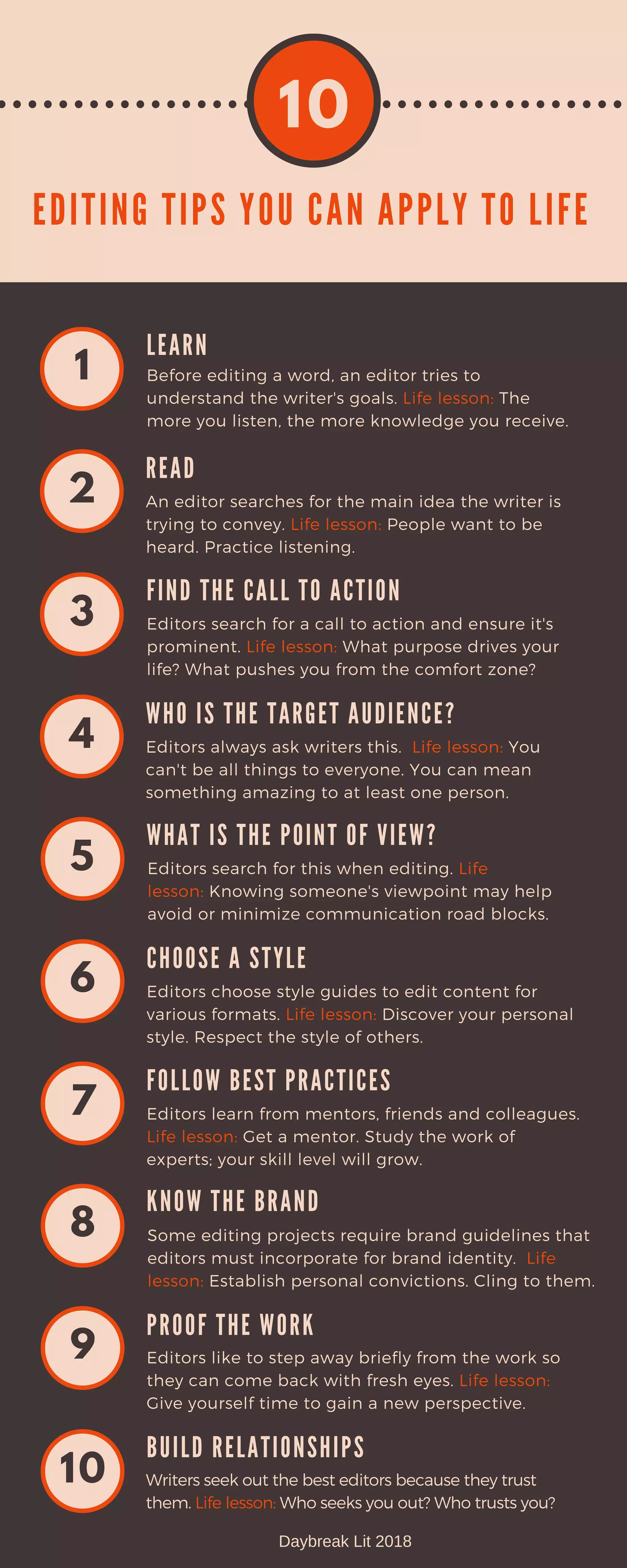 10 Editing Tips You Can Apply to Everyday Life | PDF