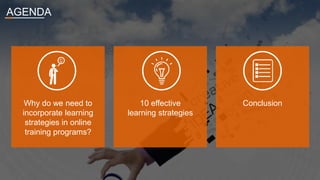 10 Effective Online Learning Strategies | PPTX