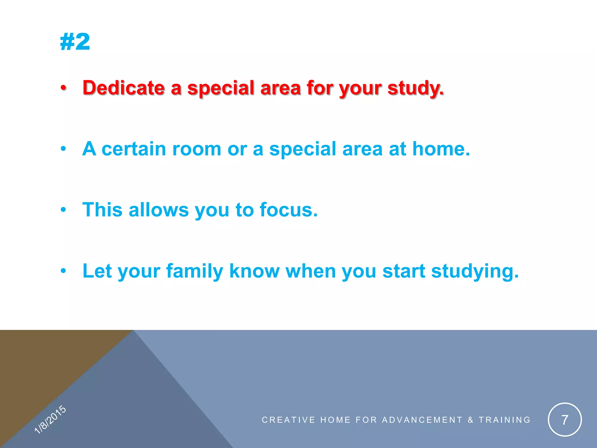 10 creative studying tips | PPTX | Education