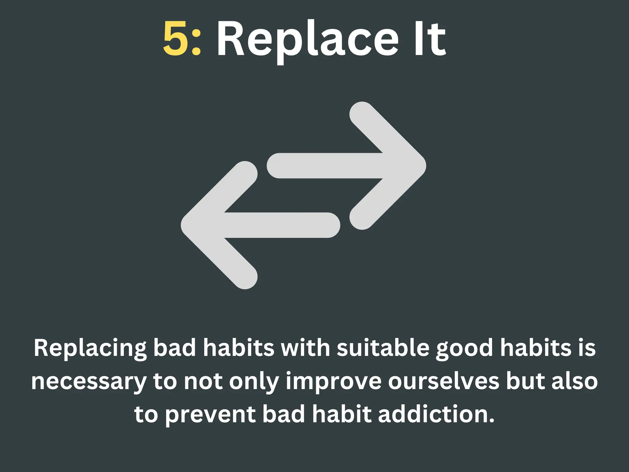 10 Effective Tips To Break Bad Habits | PDF