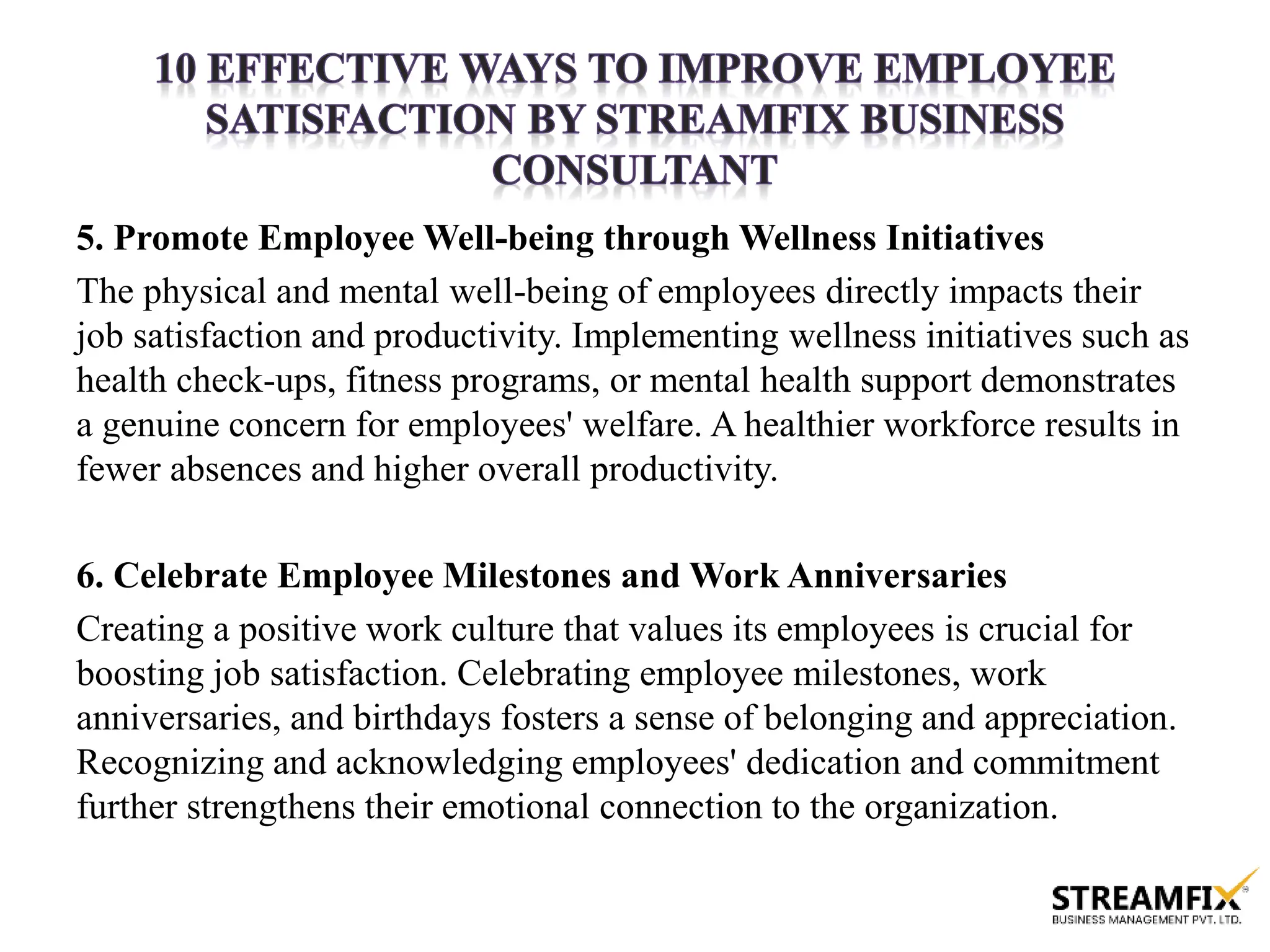10 Effective Ways to Improve Employee Satisfaction by streamfix.pdf