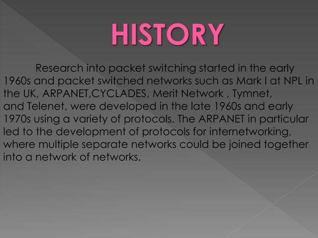 Introduction to internet | PPT