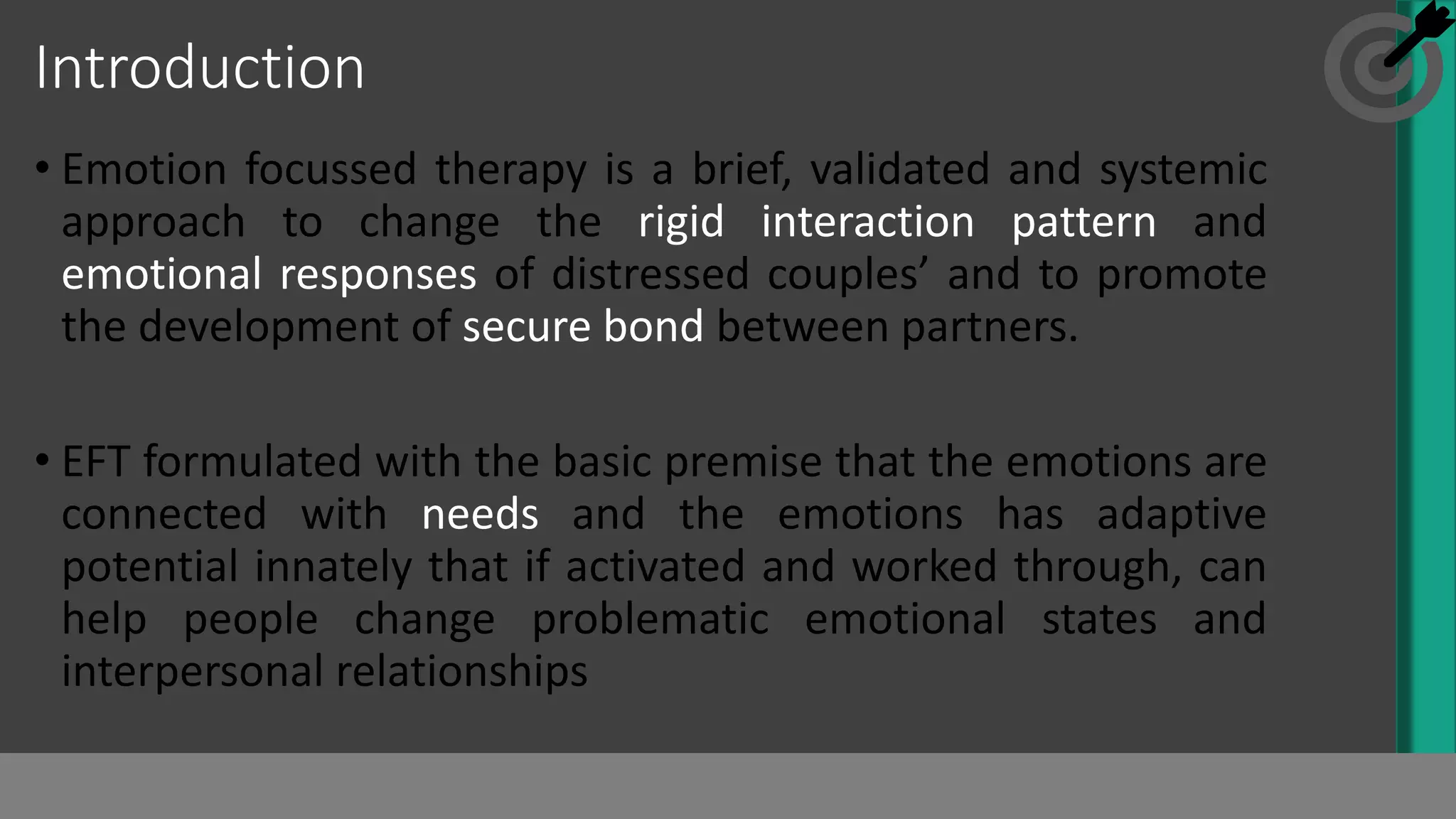 Emotion Focused Therapy | PPTX