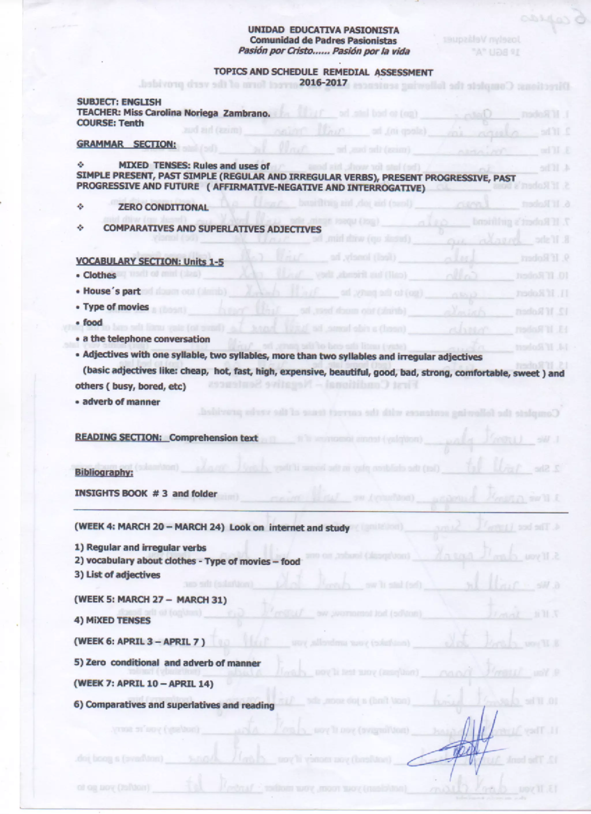 10 egb ingles noriega | PDF