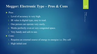 Electronic Measurement - Insulation Resistance Measurement - Megger | PDF