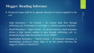 Electronic Measurement - Insulation Resistance Measurement - Megger | PDF