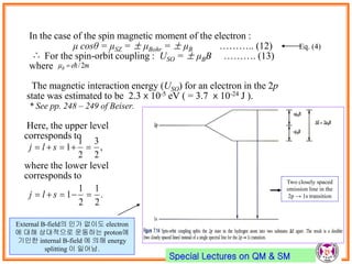 (10) electron spin & angular momentum coupling | PDF