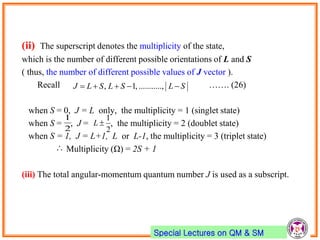 (10) electron spin & angular momentum coupling | PDF
