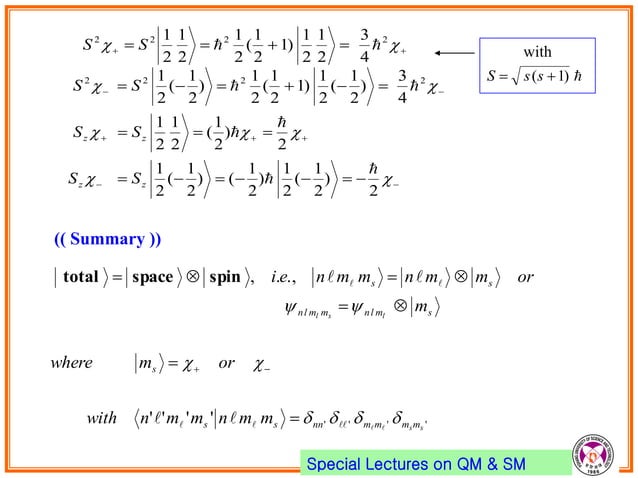 (10) electron spin & angular momentum coupling | PDF