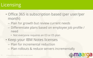 10 elements of successful strategy to migrate to office 365 | PPT