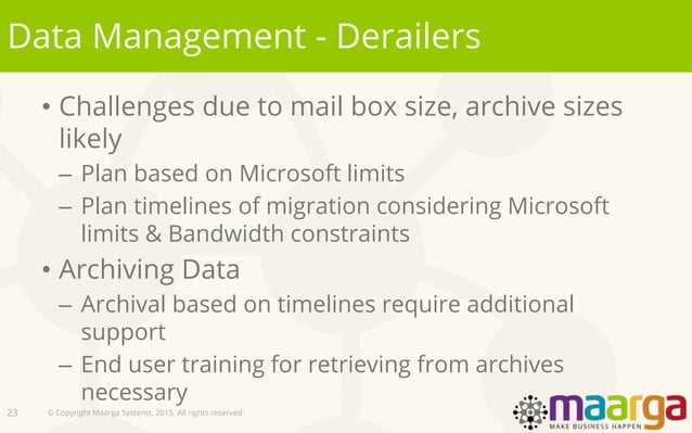 10 elements of successful strategy to migrate to office 365 | PPT