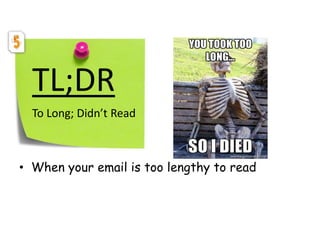 10 Email Acronyms You Should Know | PPTX