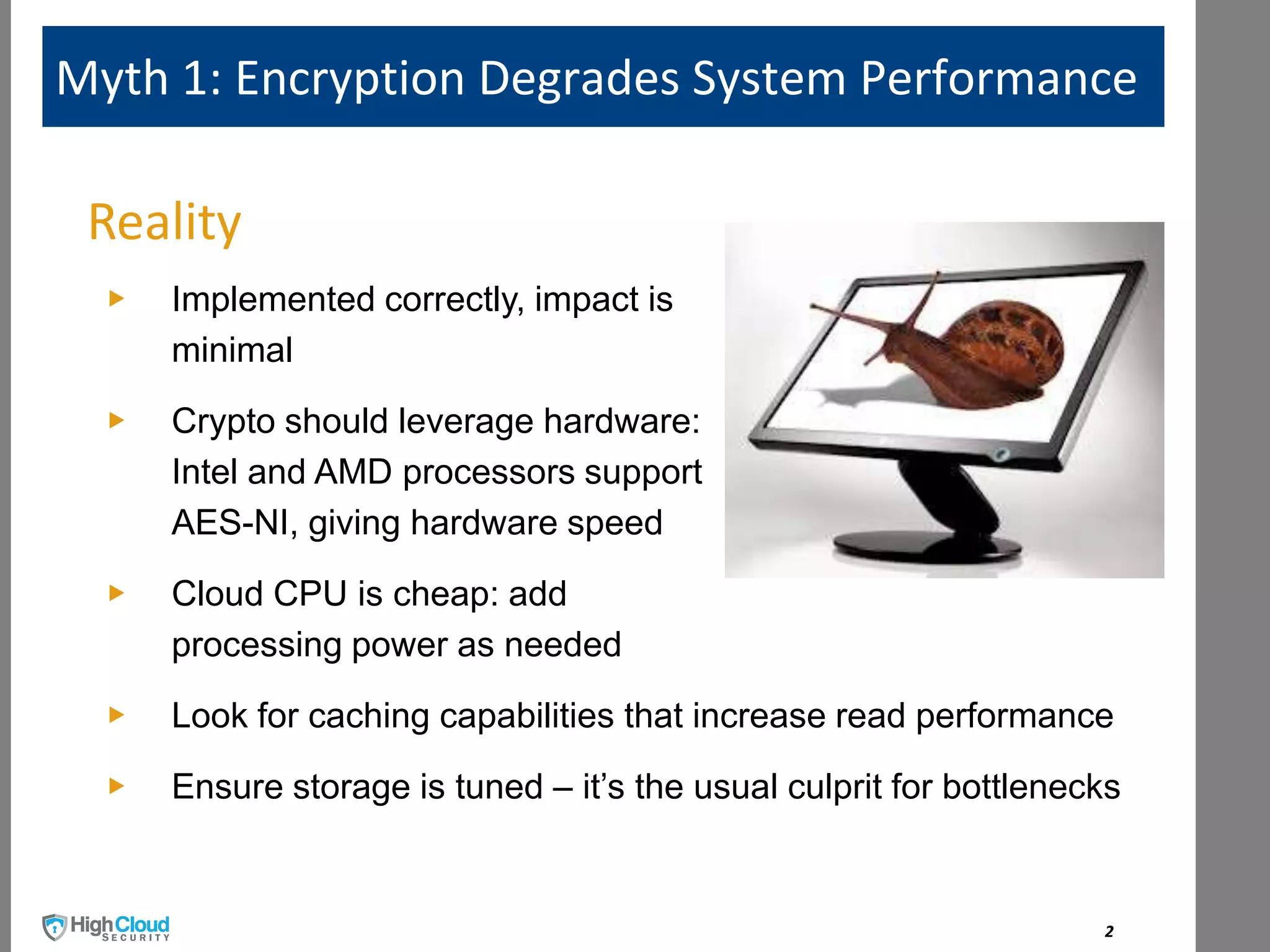 Top 10 Encryption Myths | PPT